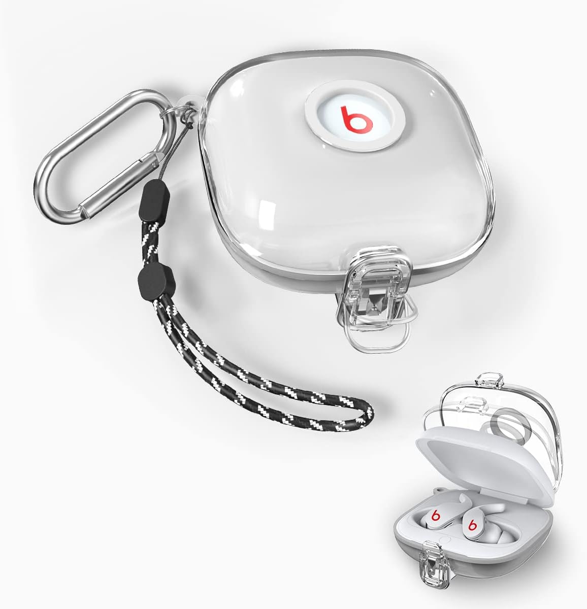 Amazon.com: for Beats Fit Pro Case Cover with Lock, Shockproof ...