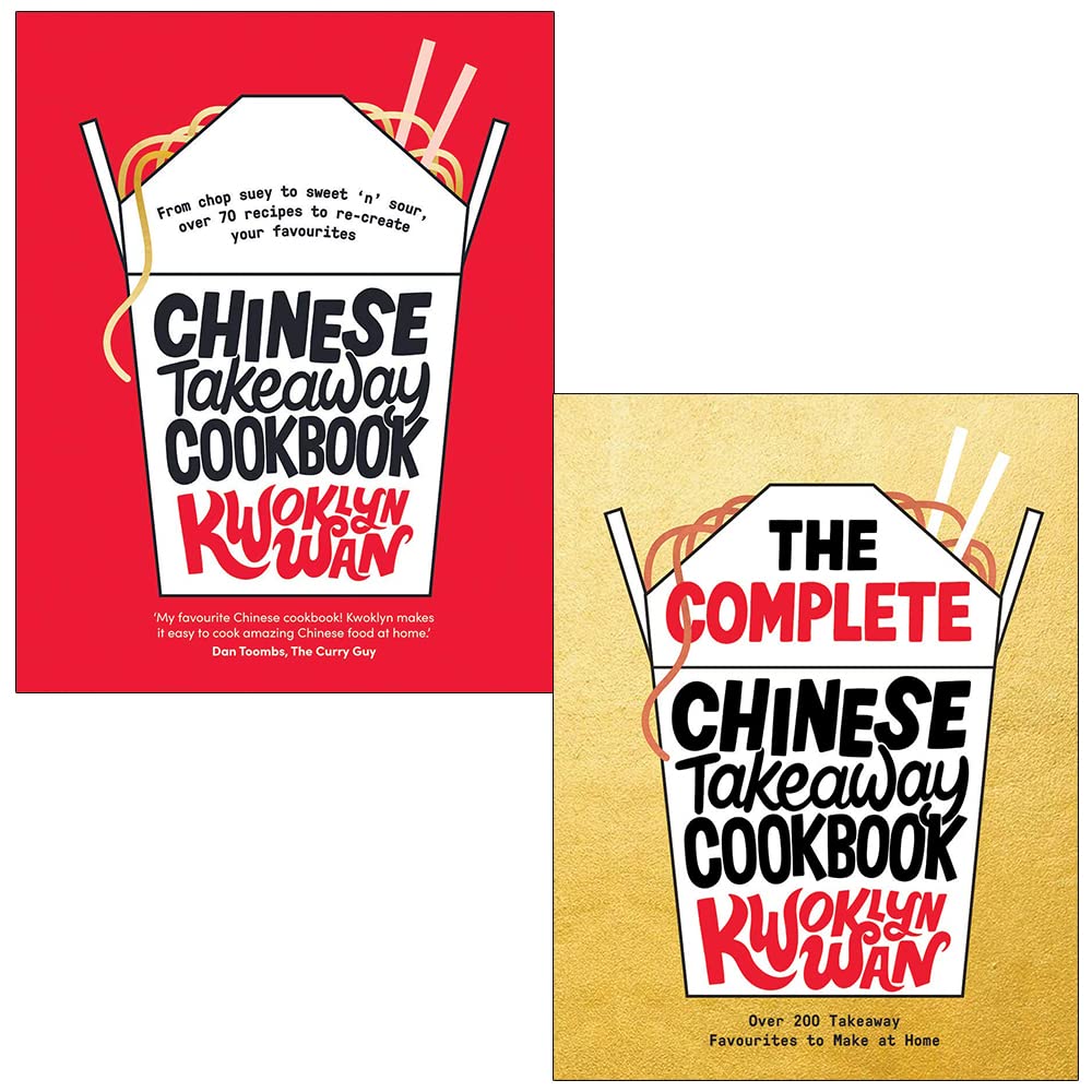 Kwoklyn Wan Collection 2 Books Set (Chinese Takeaway Cookbook, The ...