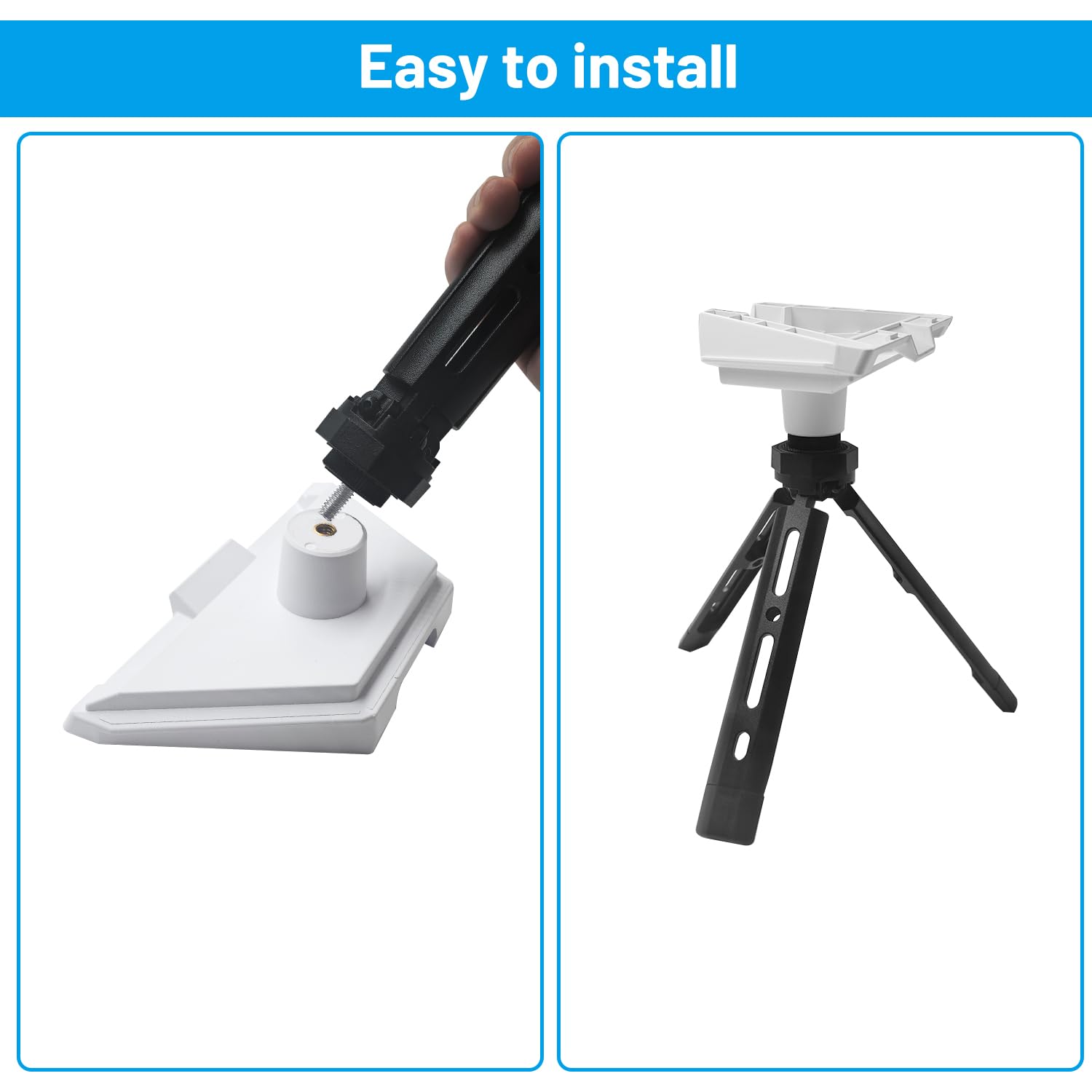 Snapklik.com : Starlink Mini Mount White And Adjustable Tripod Mounting ...