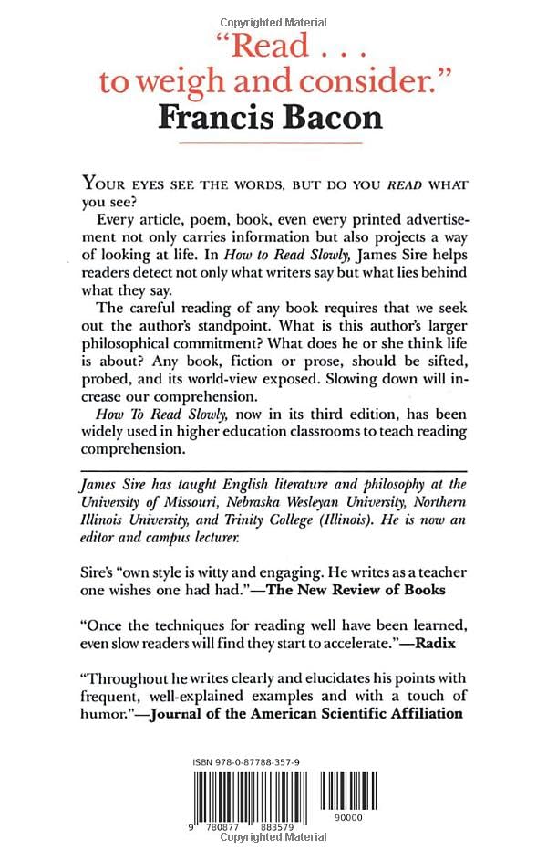 Snapklik.com : How To Read Slowly: Reading For Comprehension