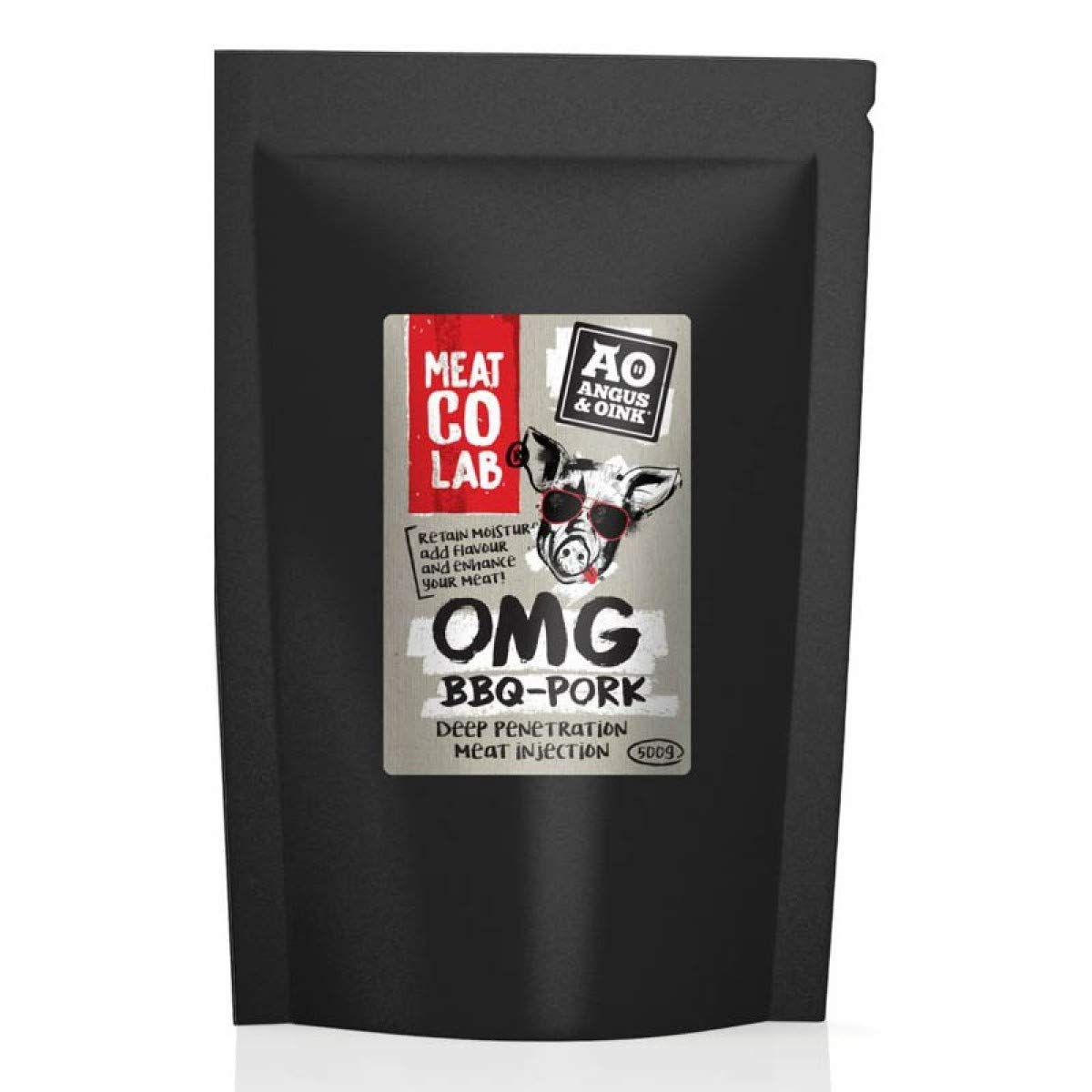 Angus & Oink Meat Injection OMG BBQ Pork 500g : Amazon.co.uk: Grocery
