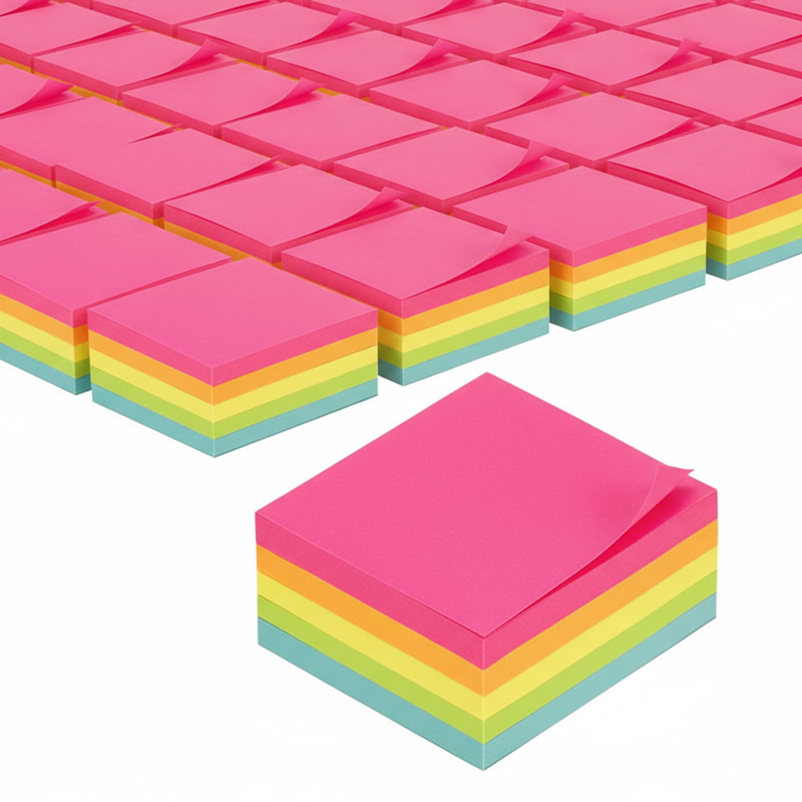 Snapklik.com : Thenshop 60 Packs Small Sticky Notes Bulk 15x2 Inch Mini ...