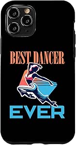 Amazon.com: iPhone 11 Pro Best Dancer Ever Retro Dance Art Dance ...