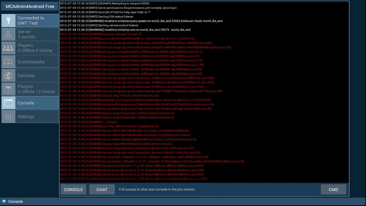 MCAdmin for Minecraft - App on the Amazon Appstore