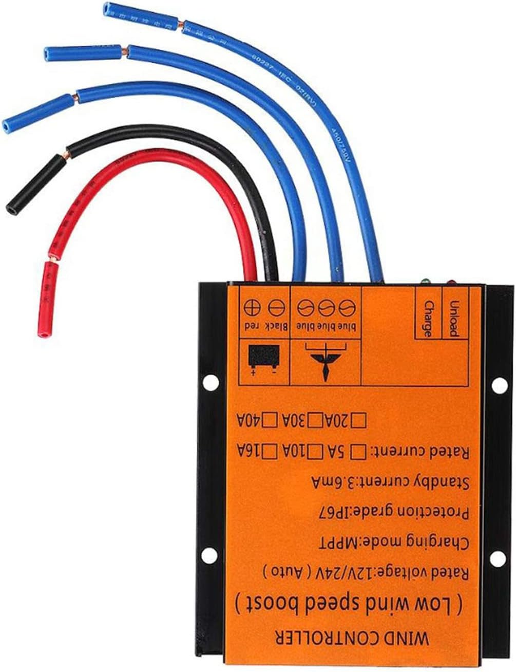 Amazon.com: BAIYITONGDA 5000W MPPT Wind Turbine Charge Controller 12V ...