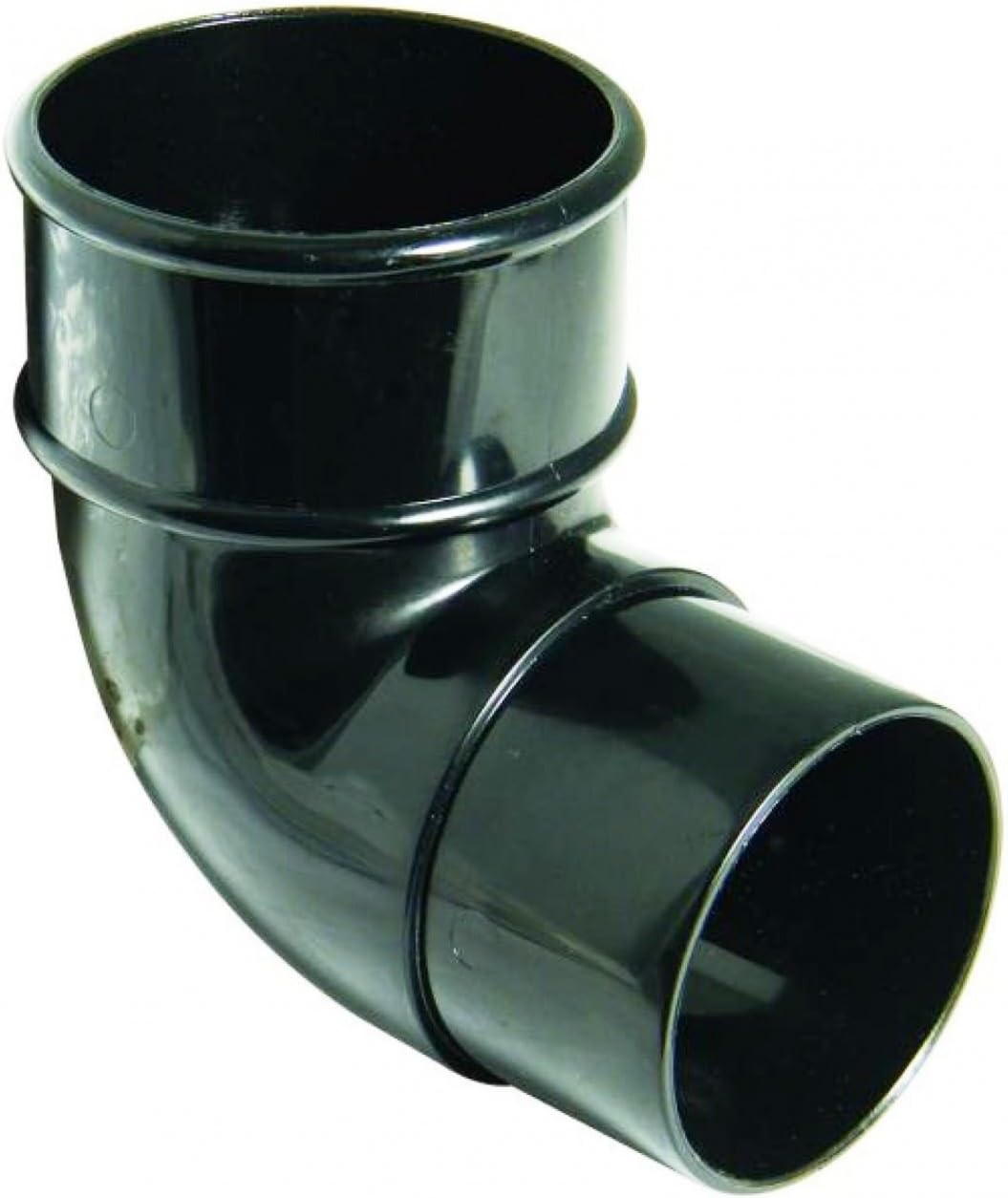 FLOPLAST 68mm Round Gutter Pipe Socket - Black : Amazon.co.uk: DIY & Tools