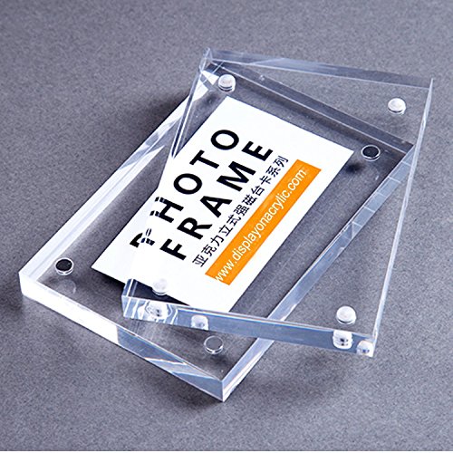 Clear Acrylic Photo Frame,Magnetic Perspex Picture Holders Table ...