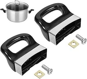 Amazon.com: Giantree 2 Pcs Pot Short Side Handles, Replacement Pot ...