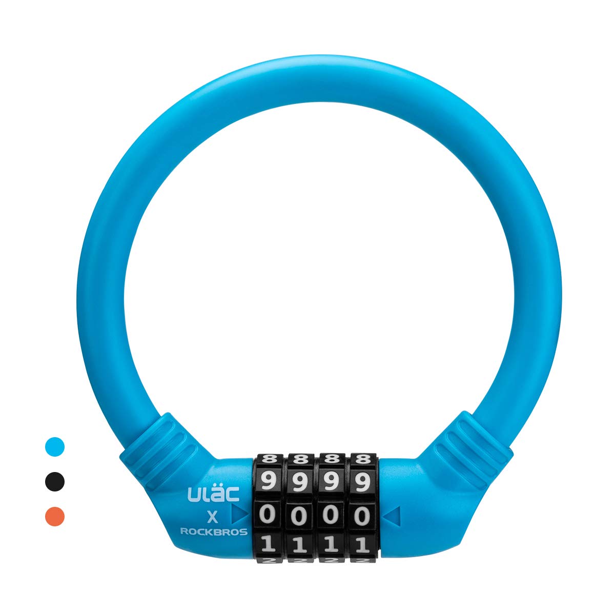 Amazon.com: ROCKBROS Bike Lock Cable Lightweight Bike Locks with ...