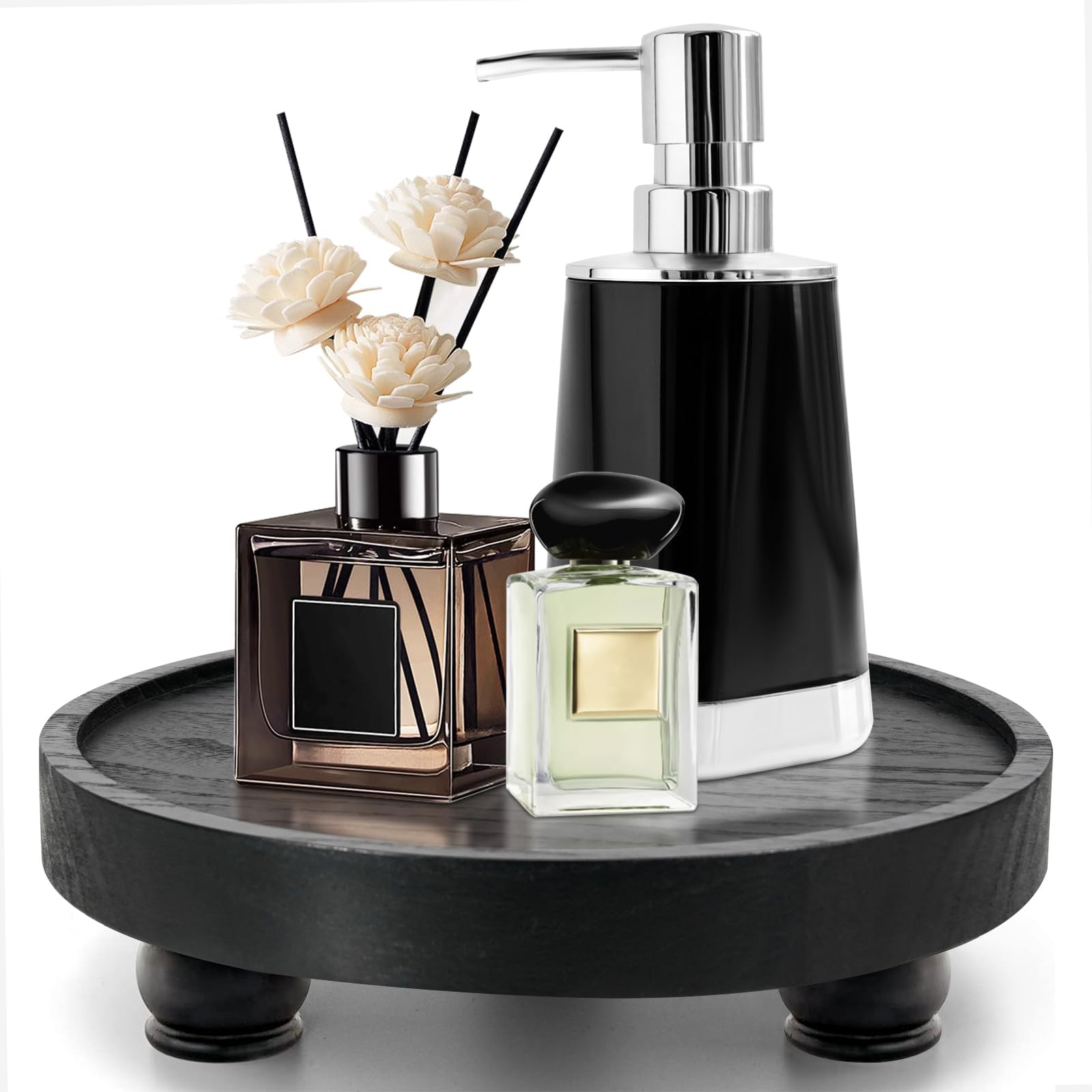 Amazon.com: EOSAHR Modern Wood Riser for Display : Farmhouse Pedestal ...