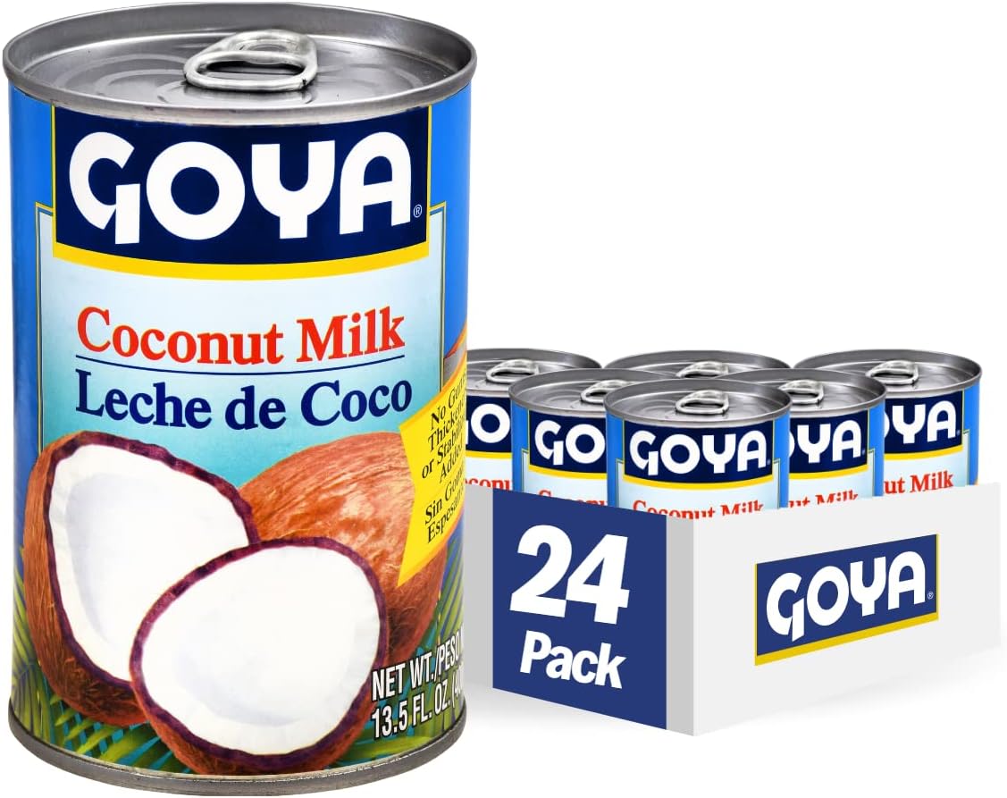 Amazon.com : Goya Foods Unsweetened Coconut Milk, 13.5 Fl Oz (Pack of ...