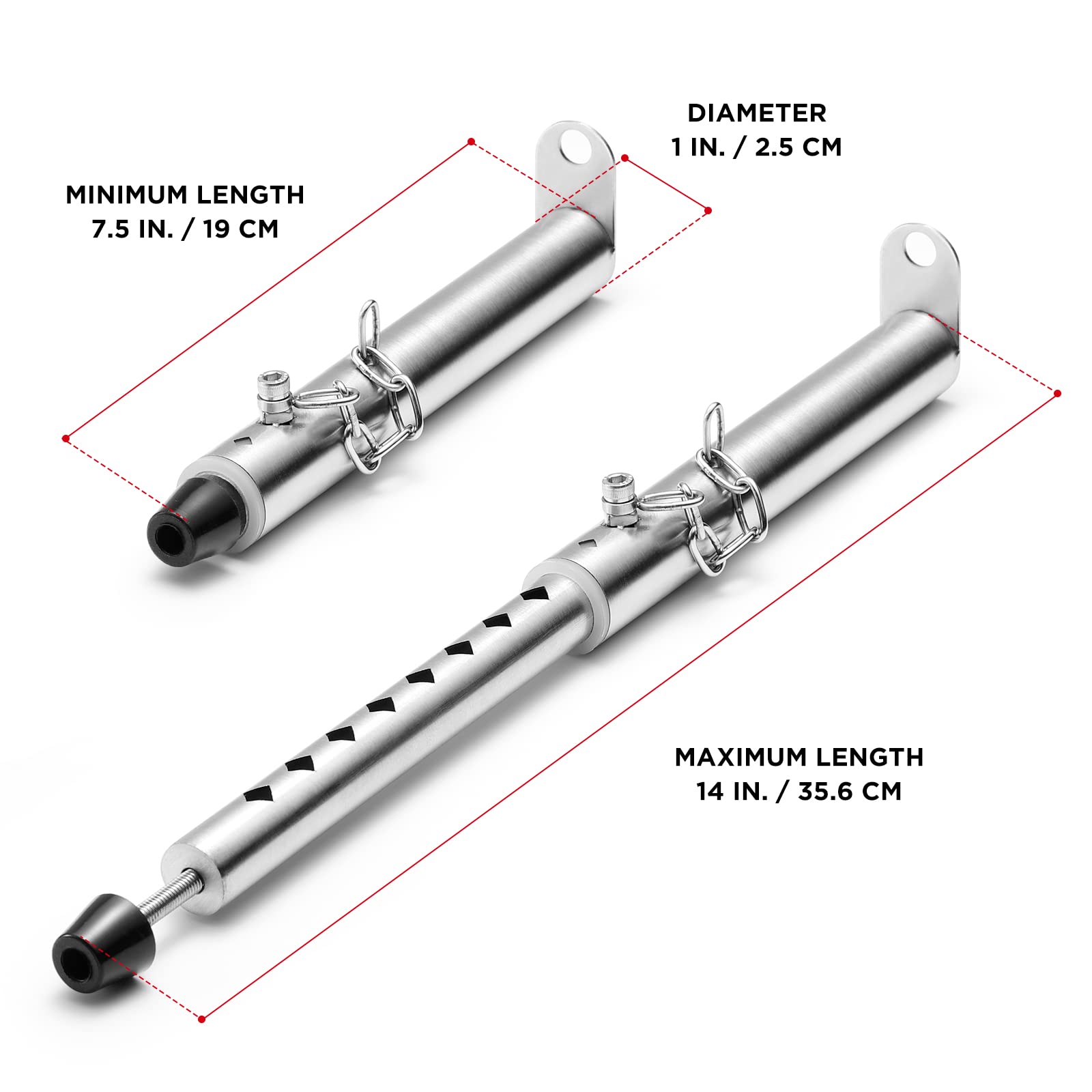 Snapklik.com : TURBRO Adjustable Window Security Lock Bar, Sliding Door ...