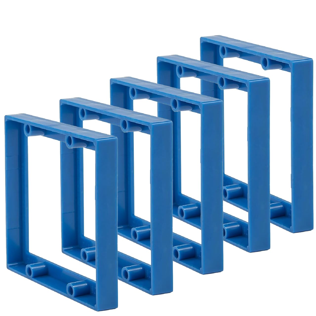 5-Pack 1/2" Double Gang Receptacle Outlet Box Extender - UL Listed ...