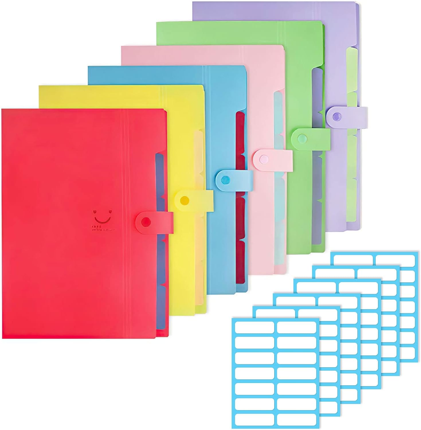 6 Pack Expanding File Folder 5 Pocket With 168pcs File Folder Labels 6-pack-expanding-file-folder-5-pocket-with-168pcs-file-folder-labels