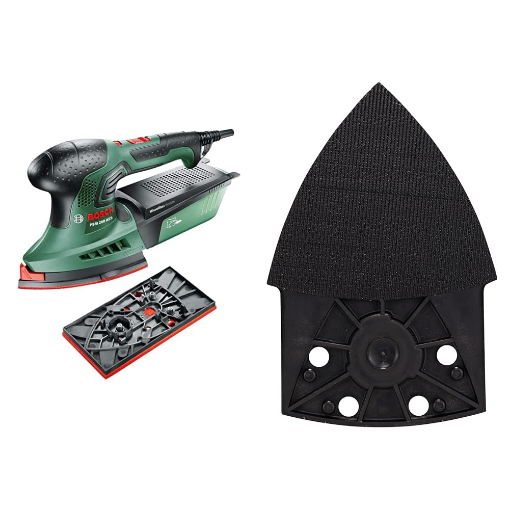 Bosch Home and Garden Multi-Sander PSM 200 AES (200 W, 2X Sanding ...