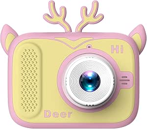 Amazon.com : Cute Digital Camera for Kids, with Screen, 20 Megapixels ...