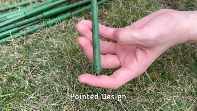 Watch BOVITRO Garden Stakes - 16" Each [Adjust Length Freely] on Amazon ...