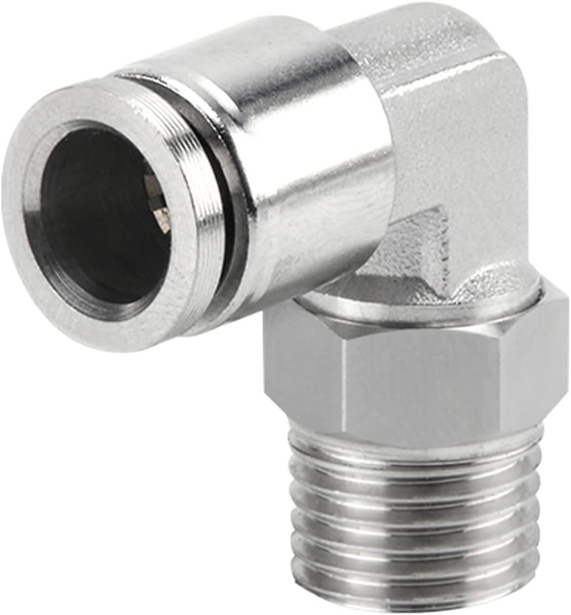 Amazon.com: 2 PCS 304 Stainless Steel Metal PL Pneumatic Quick ...