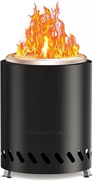 Amazon.com : Tabel Top Fire Pit Mini, Portable Firepit Outdoor, 7 Inch ...