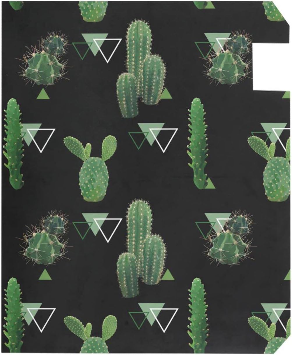 Amazon.com: Seamless Geometric Triangle Green Cactus Cacti Plants on ...