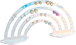 Amazon.com: NICENEEDED Rainbow Earring Holder Organizer, Acrylic ...
