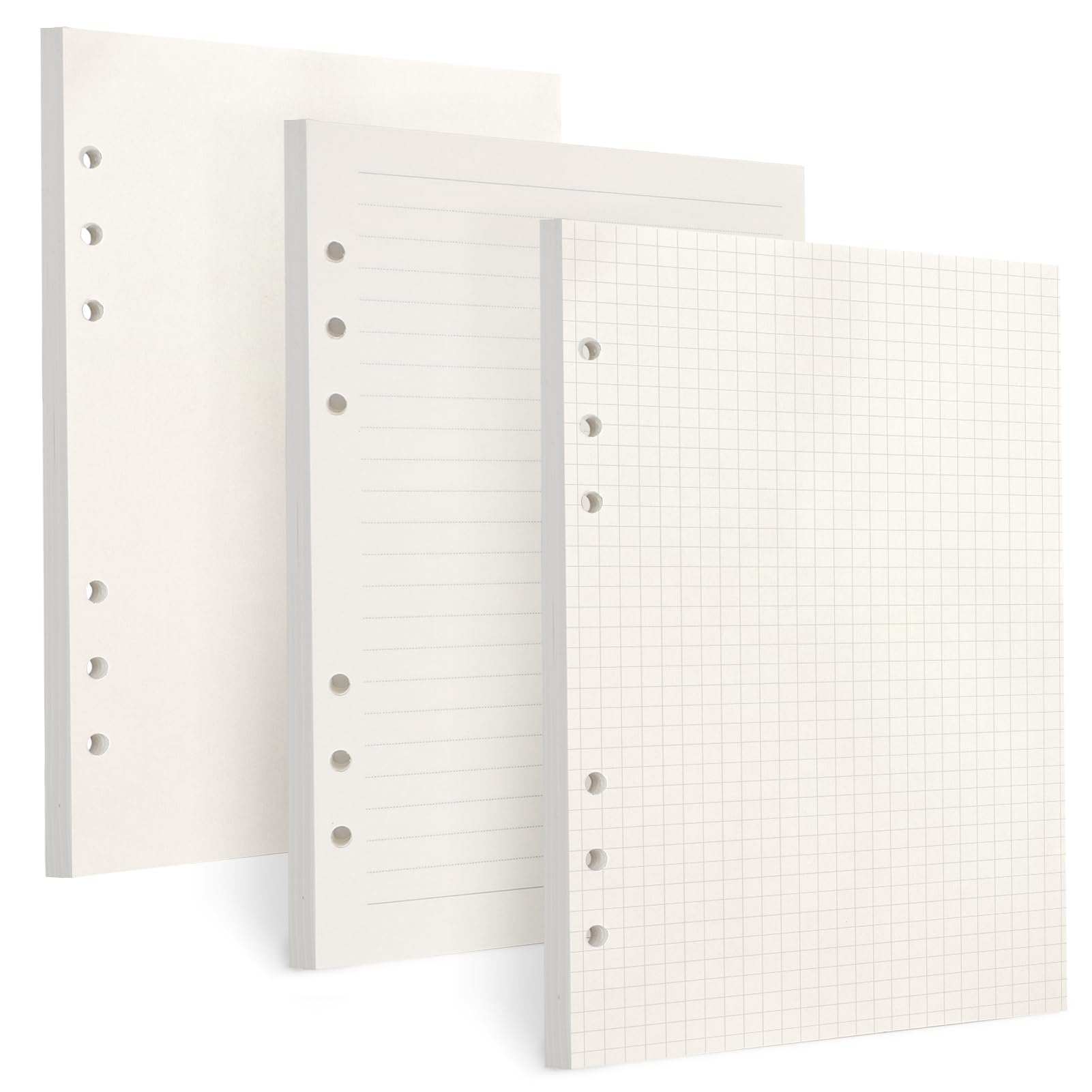 Amazon.com : A5 Refill Paper, [3 Pack] Toplive 100GSM Thick Refillable ...