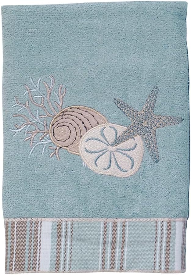 Amazon.com: Avanti Linens By The Sea Bath Towel, Blue Fog : Home & Kitchen
