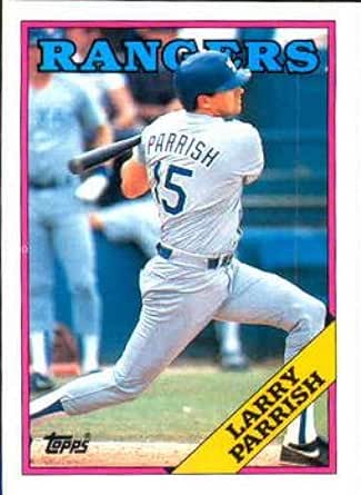 Amazon.com: 1988 Topps #490 Larry Parrish : Collectibles & Fine Art