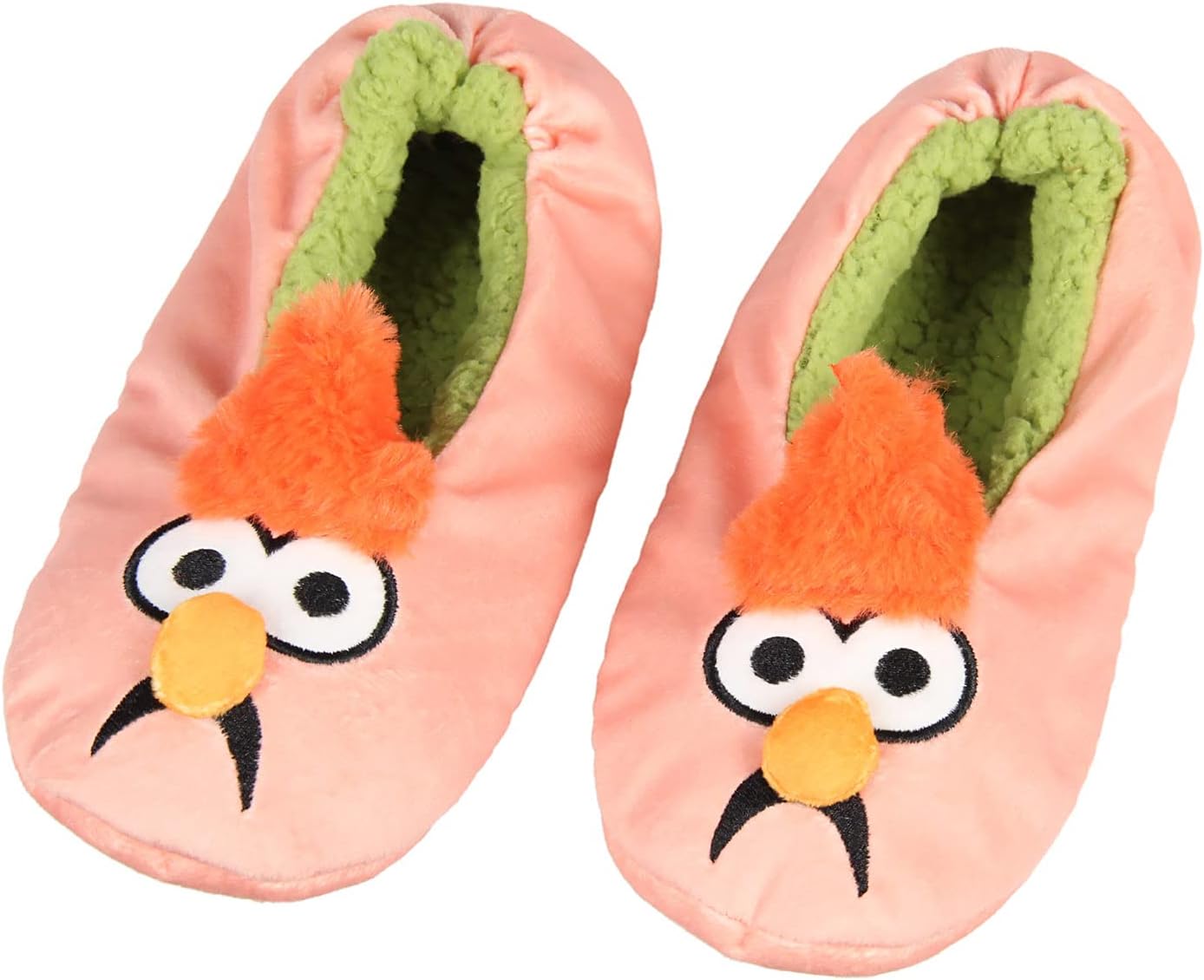 Amazon.com: Disney The Muppets Beaker Slippers 3D Embroidered Slipper ...