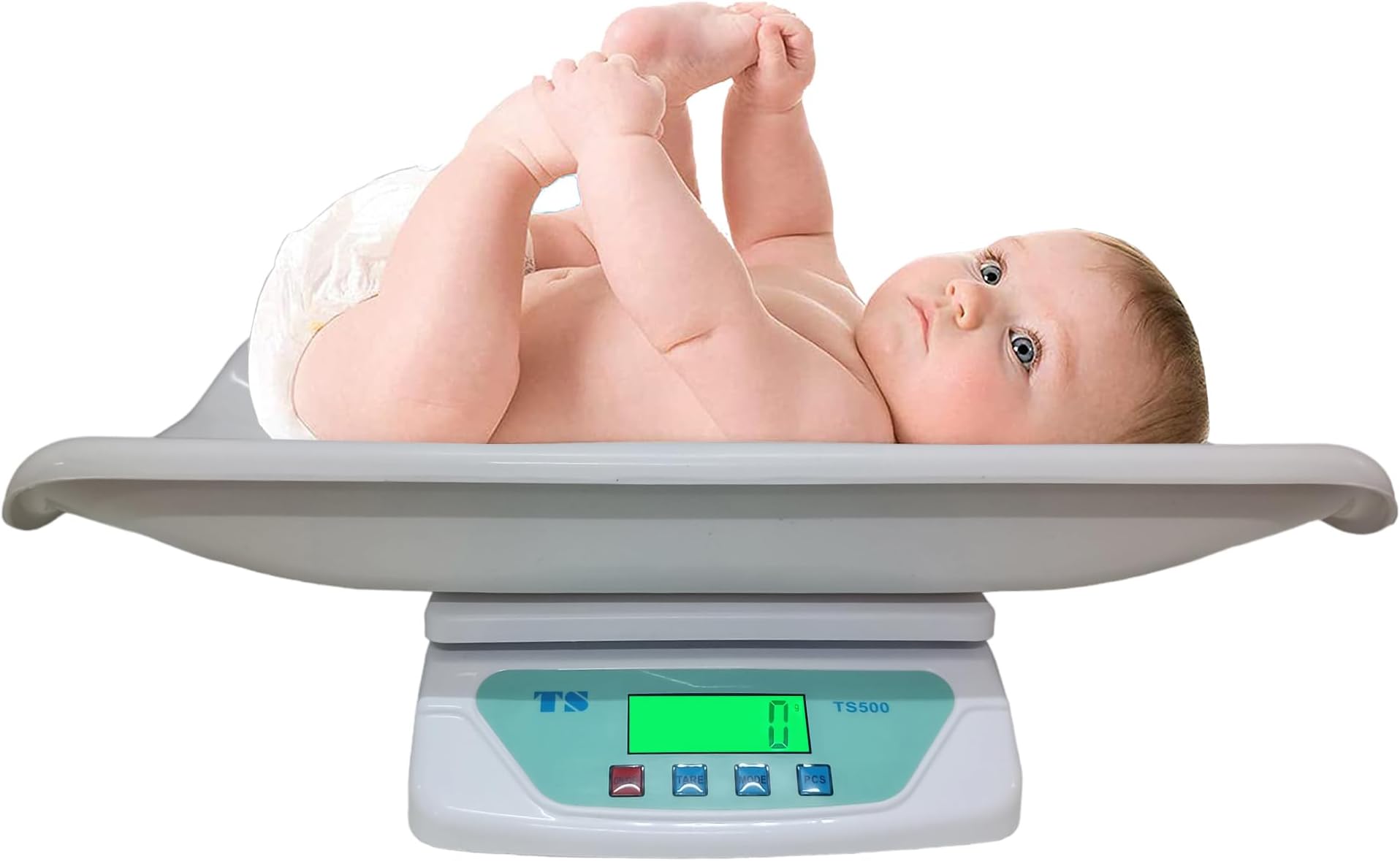 ACU-CHECK TS500 Digital Born Baby Weighing Scale with Tray for Newborn ...
