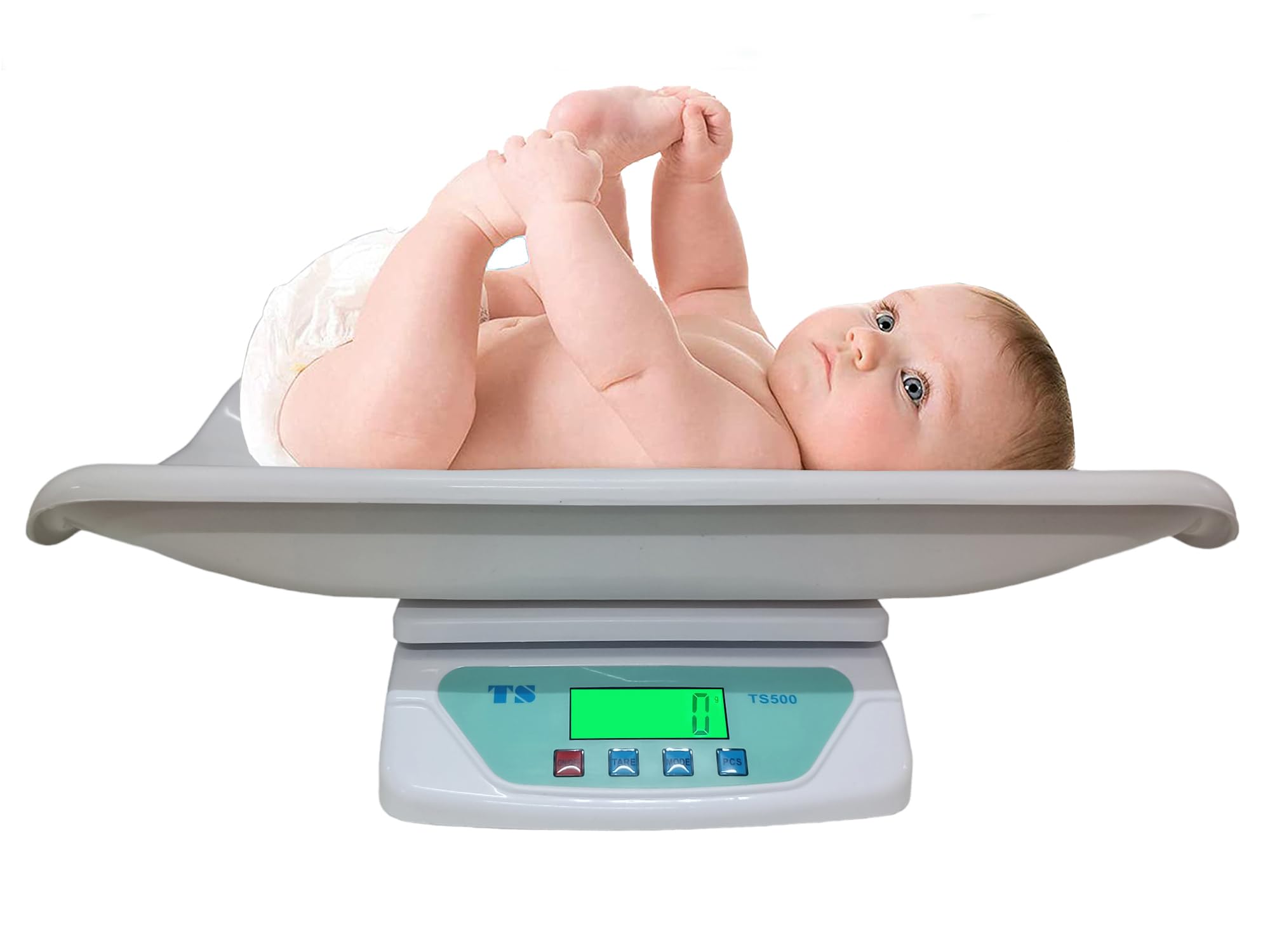 ACU-CHECK TS500 Digital Born Baby Weighing Scale with Tray for Newborn ...