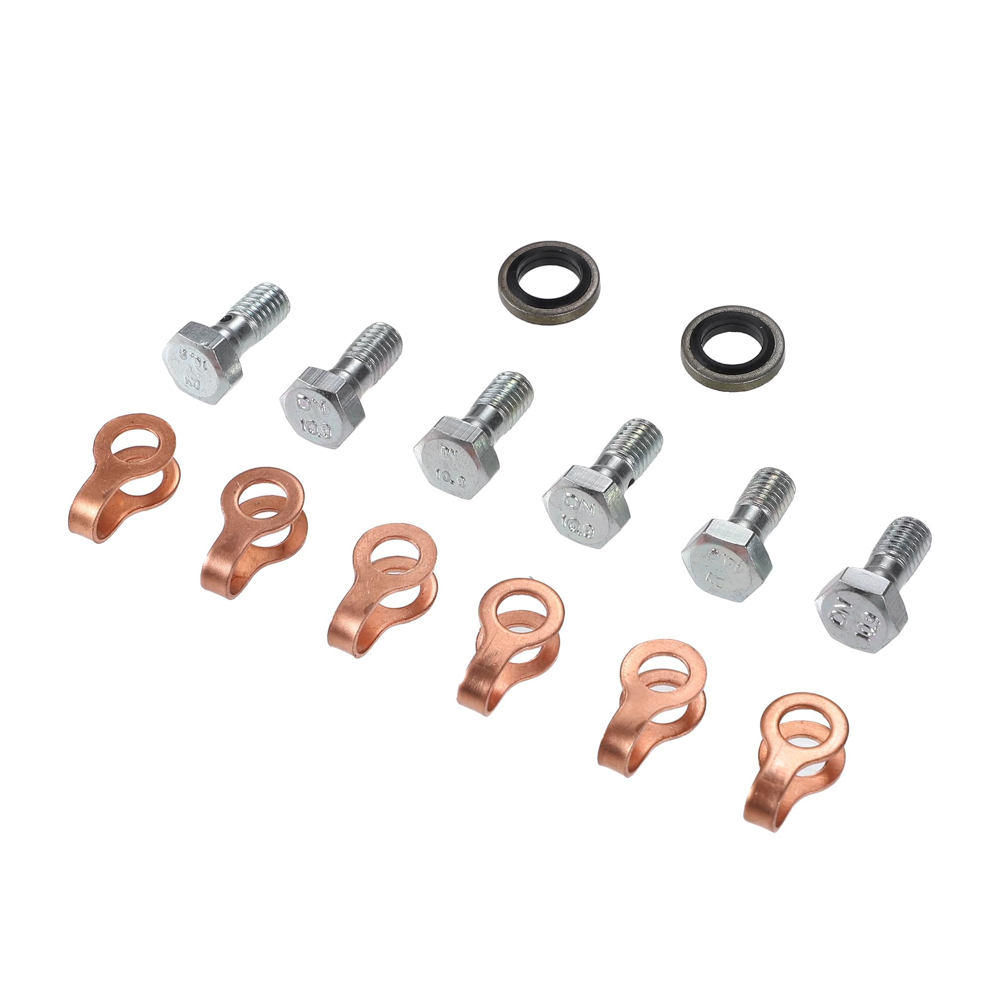 Amazon.com: Hihaha No.3903380 / Fuel Return Line Banjo Bolt Copper ...
