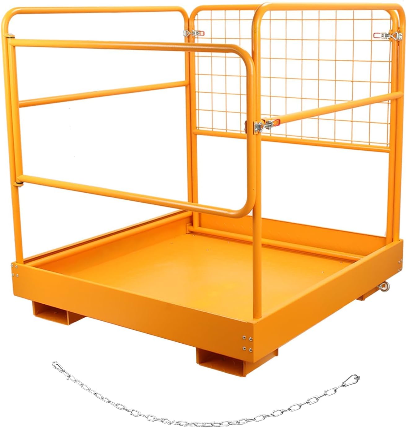 Amazon.com: YINTATECH Forklift Safety Cage 36"x36",Forklift Work ...