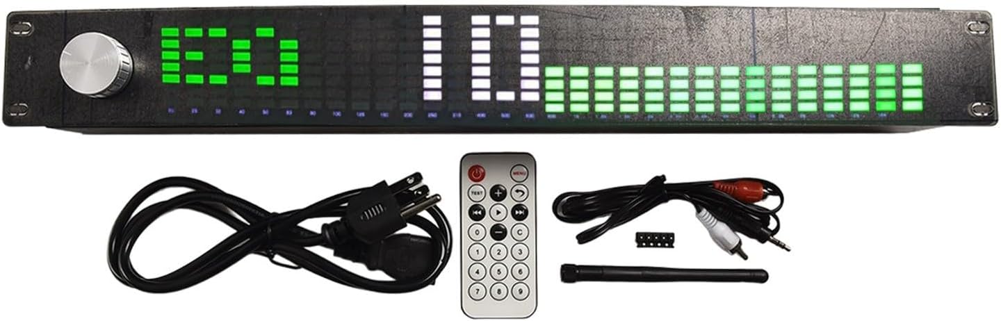Amazon.com: Audio Spectrum Analyzer, Dual Channel 15-Band Equalizer ...