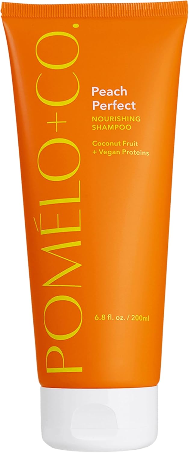 Pomélo+Co. Peach Perfect Shampoo - Moisturising Hair Care for Dry Hair ...