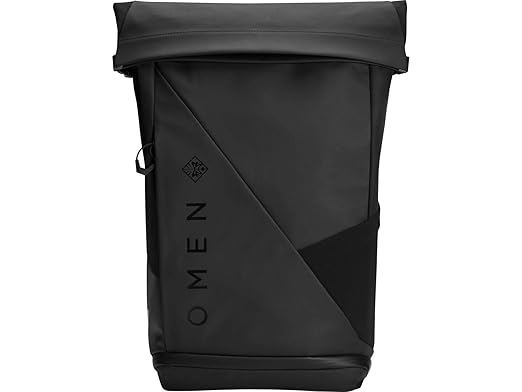 HP OMEN Transceptor Water Resistant Rolltop Backpack for 15.6 Inch ...