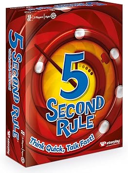 5 Second Rule, Family Game, GF006 : Amazon.co.uk: Toys & Games