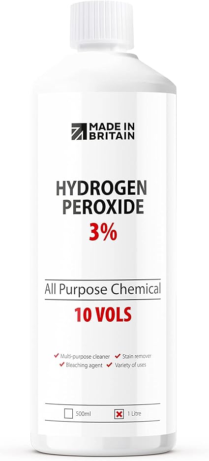 ChemLab McKLords Hydrogen Peroxide 3%, 1 Litre : Amazon.co.uk: Beauty
