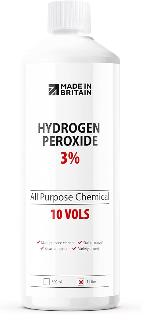 ChemLab McKLords Hydrogen Peroxide 3%, 1 Litre : Amazon.co.uk: Beauty