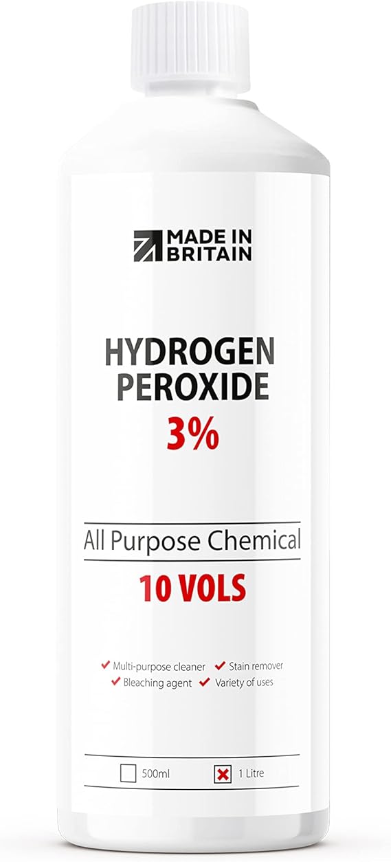 ChemLab McKLords Hydrogen Peroxide 3%, 1 Litre : Amazon.co.uk: Beauty