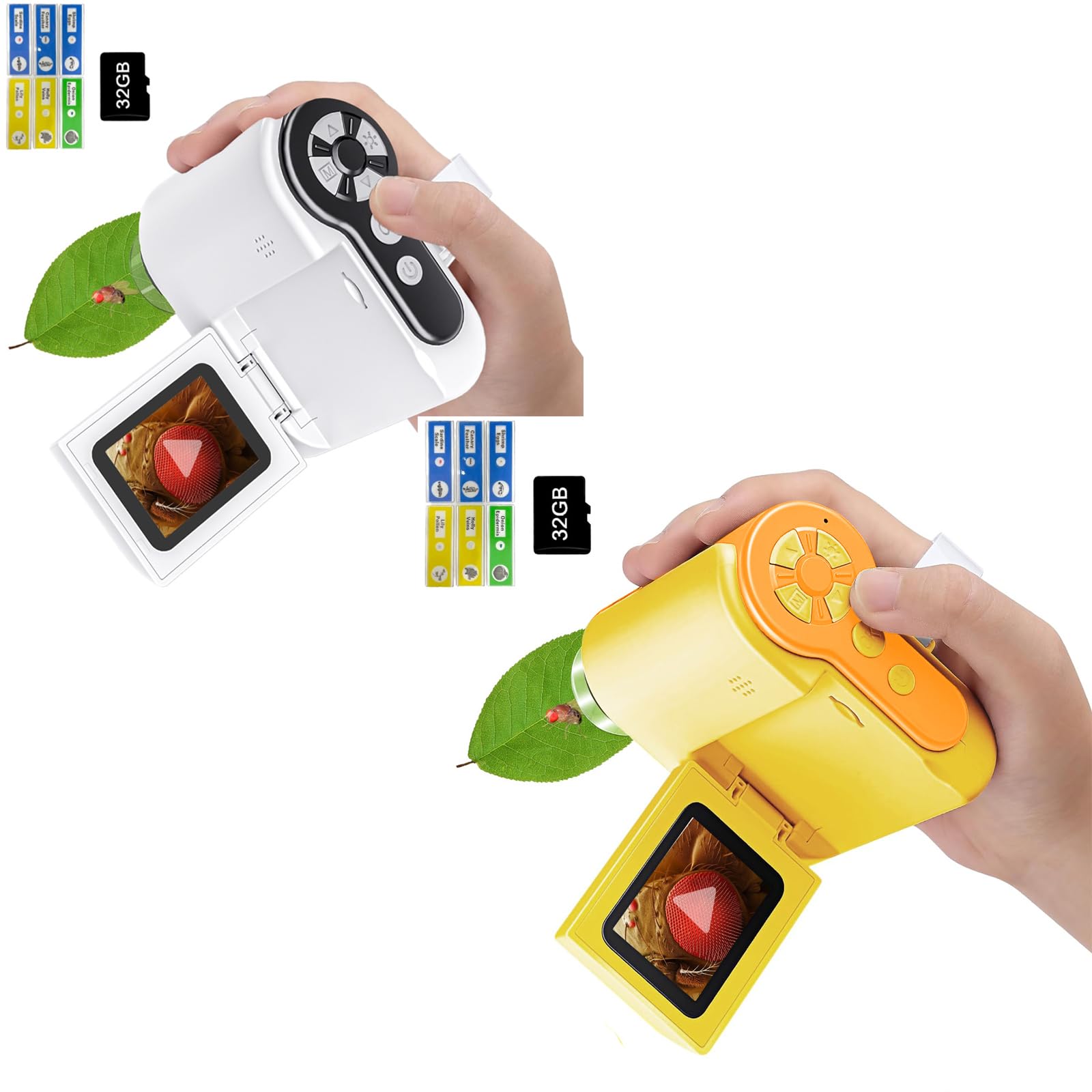 Amazon.com: WINWEND Microscope for Kids - 1000X Portable Handheld Kids ...