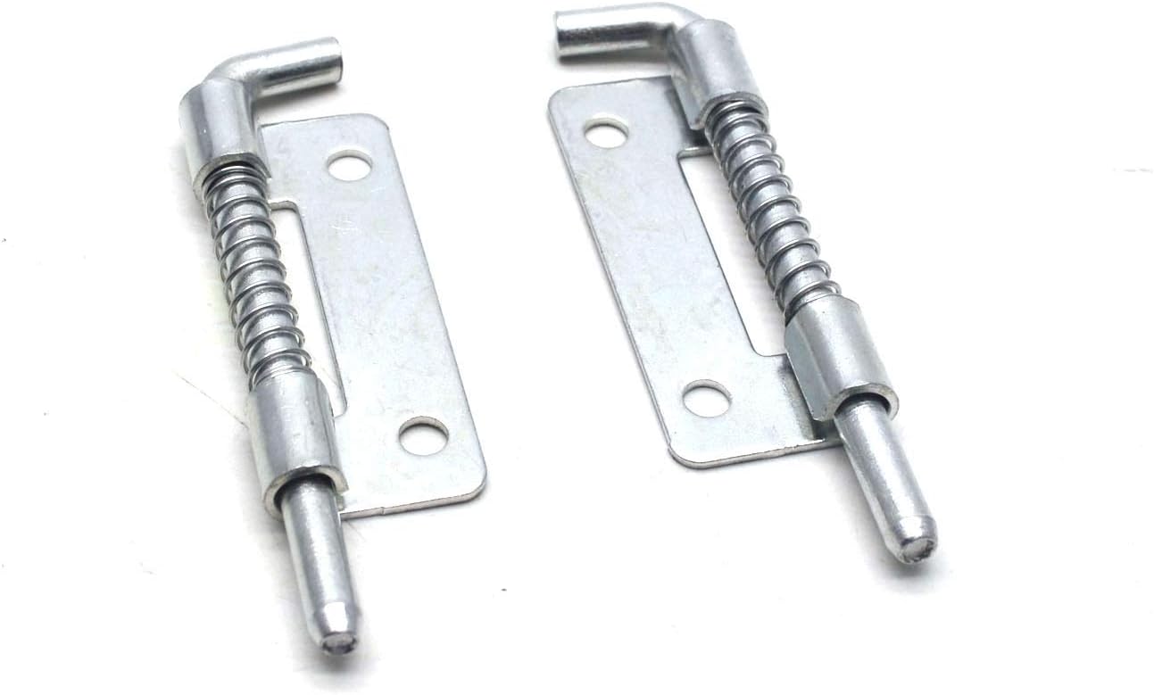 Amazon.com: Antrader Carbon Steel Door Gate Lock Bolt Spring Loaded Pin ...