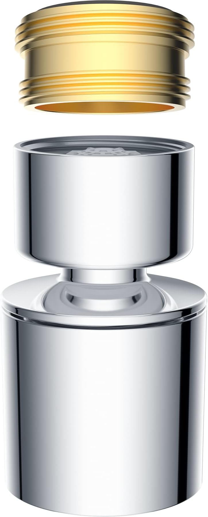 JQYDZH Faucet Aerator, 360° Swivel Kitchen Sink Aerator, Dual-function ...