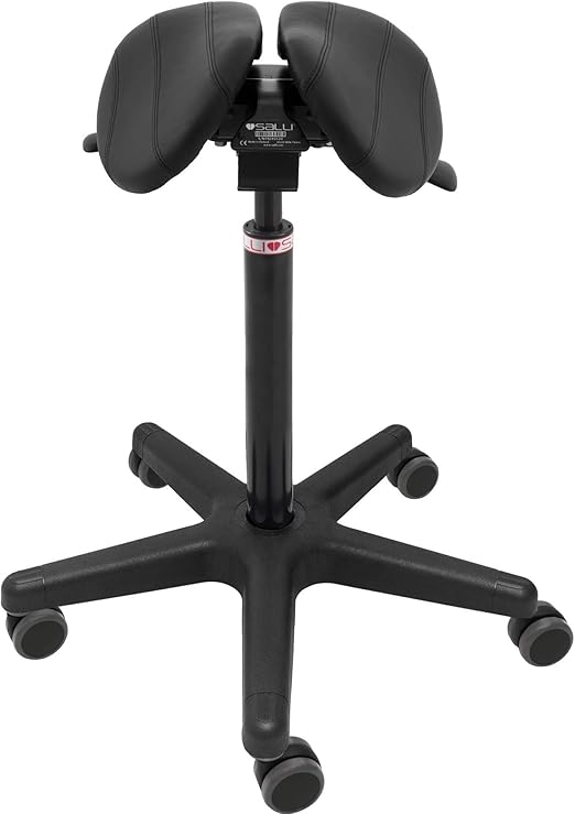 Salli Care Small Multiadjuster Sattelstuhl mit Rollen | ergonomischer Bürostuhl ...