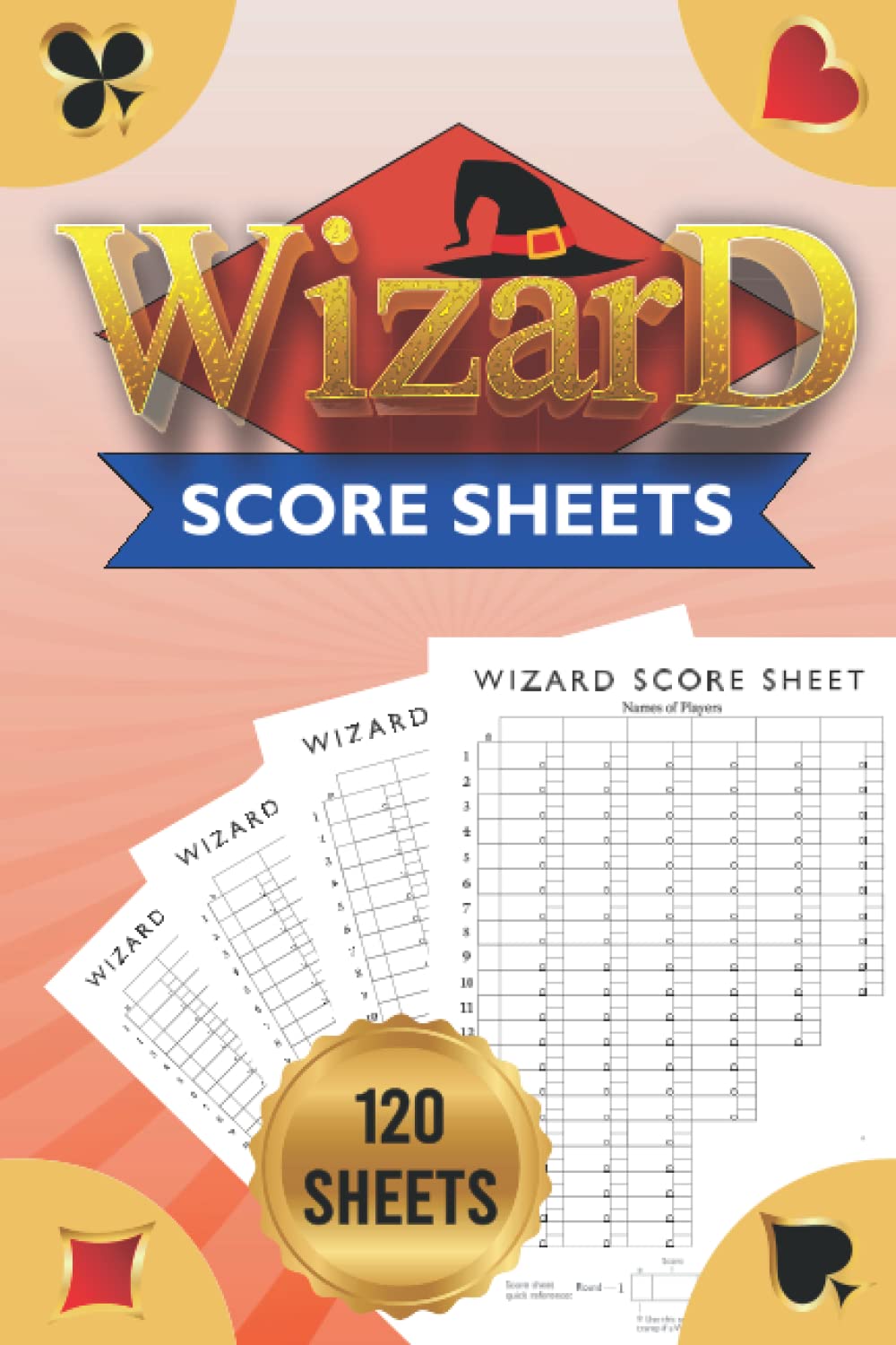 Buy Wizard Score Sheets: Wizard Card Game Score Pads, Wizard Score ...
