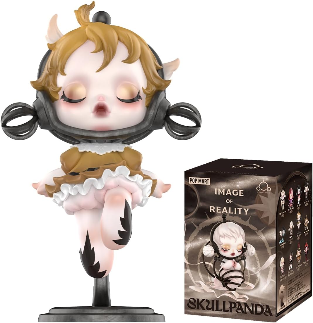 Amazon.com: POP MART SKULLPANDA Aisling Figure, 3.94 inches Height ...