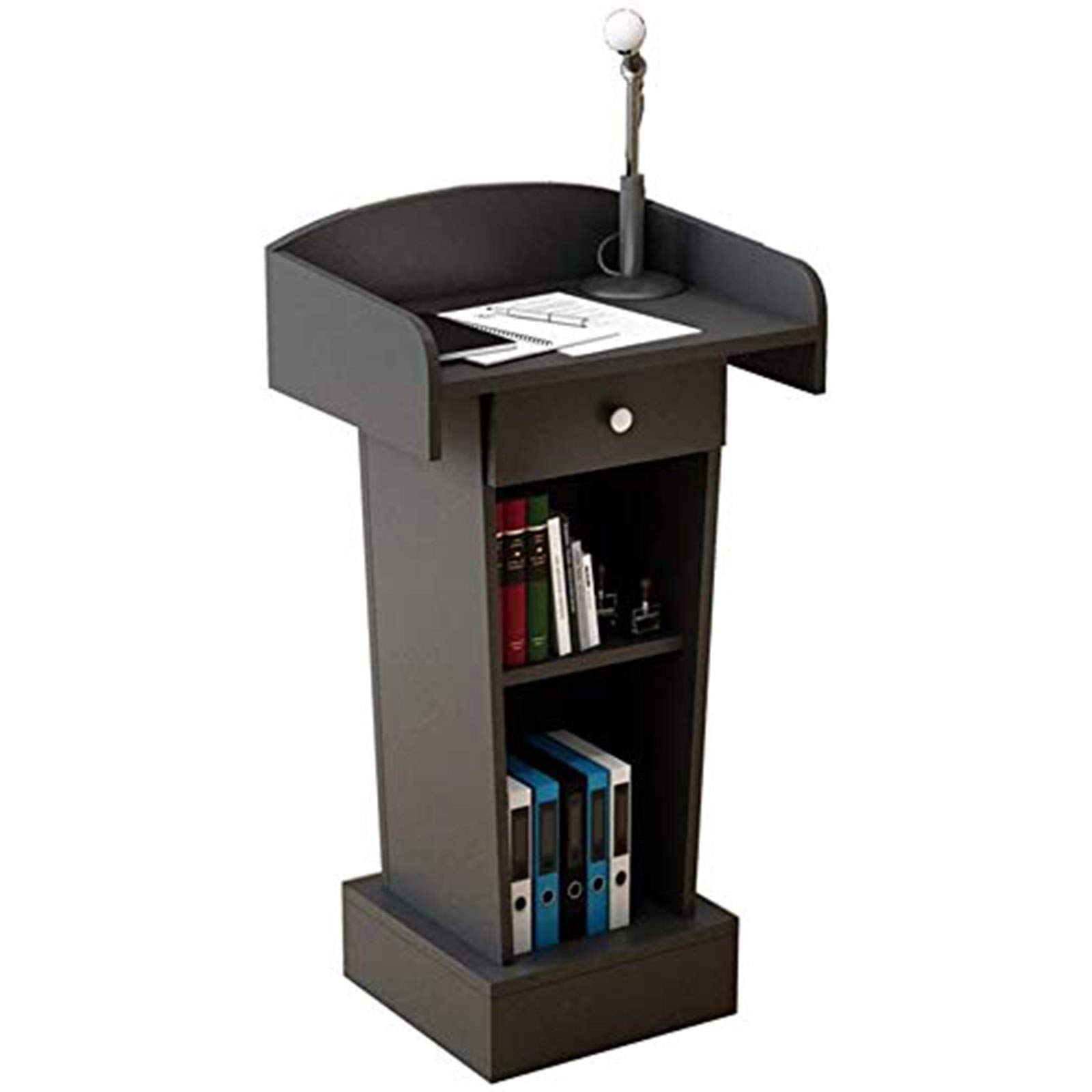 Jhshengshi Lectern Podium Simple Modern Welcome Reception Desk ...