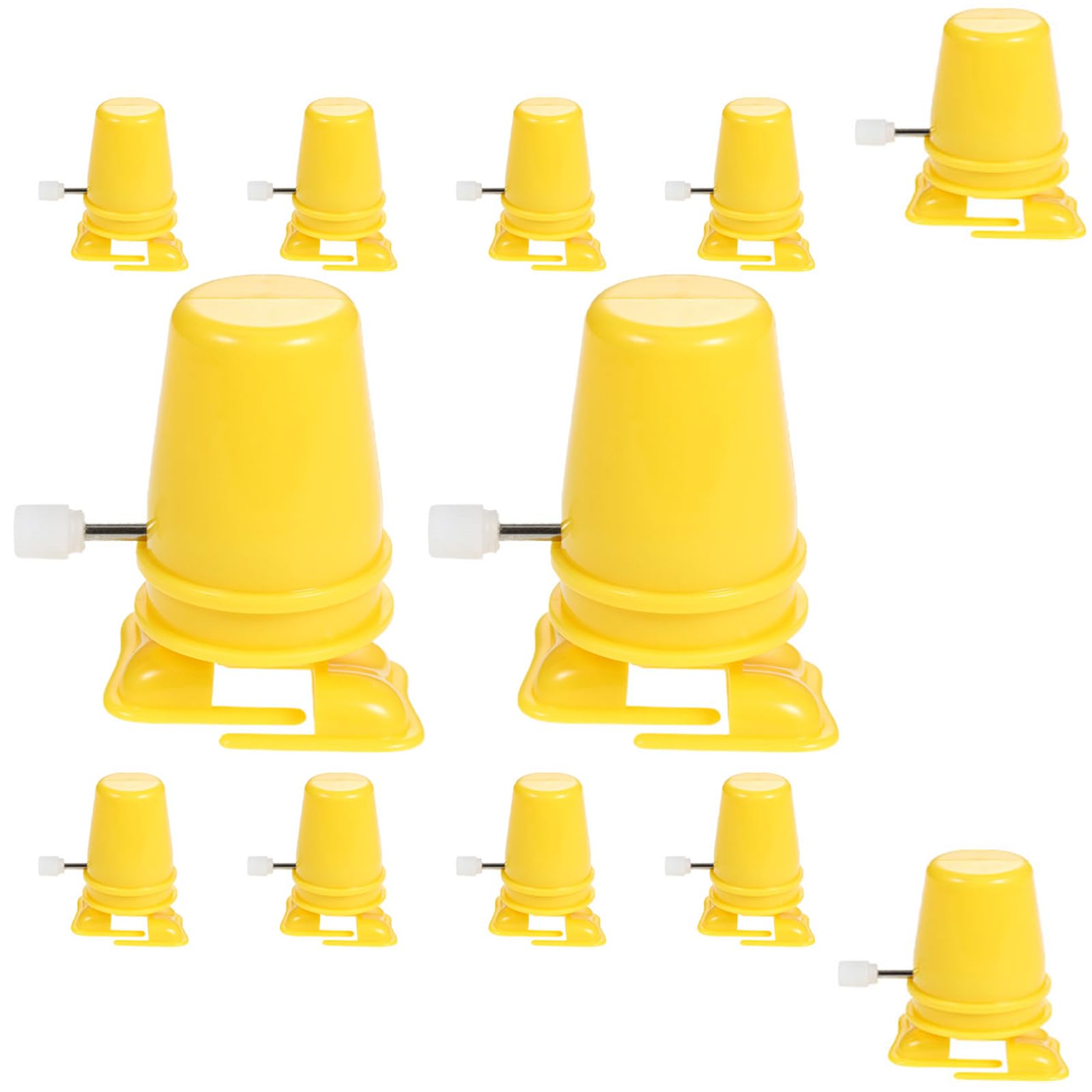 Amazon.com: jarbins 12 Pcs Base Mechanism Wind Up Robot Toy Wind Up Toy ...