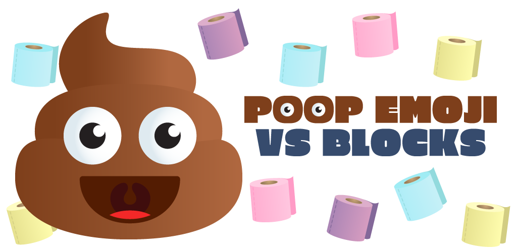 Poop Emoji VS Blocks - Match Poo Emoji Snake Versus Toilet Paper Blocks ...