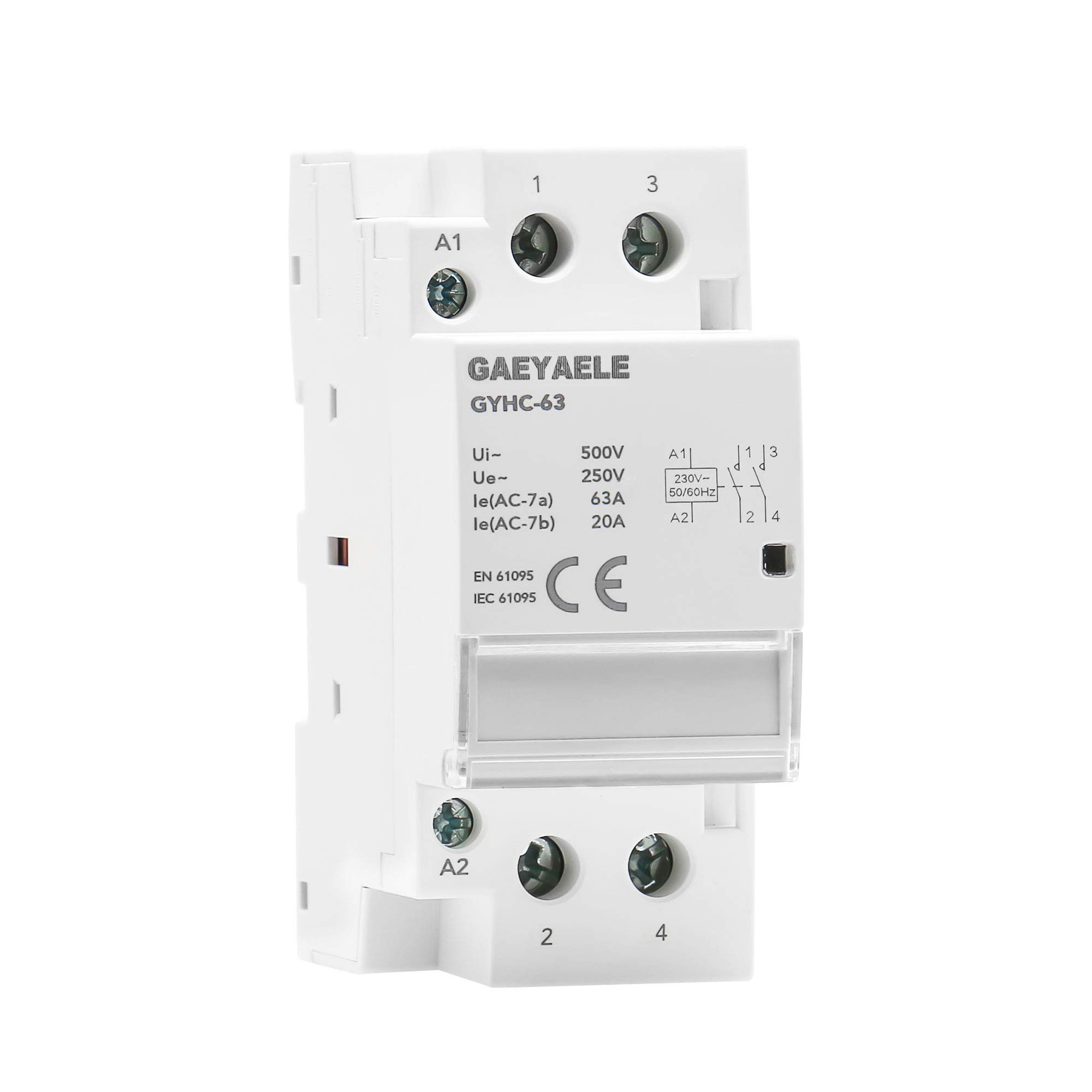 Snapklik.com : GAEYAELE Automatic Modular Contactor Household Contactor ...